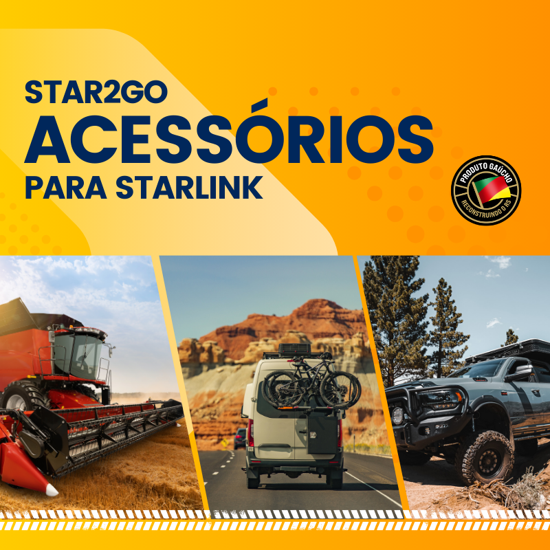Star2Go case veicular para antenas Starlink
